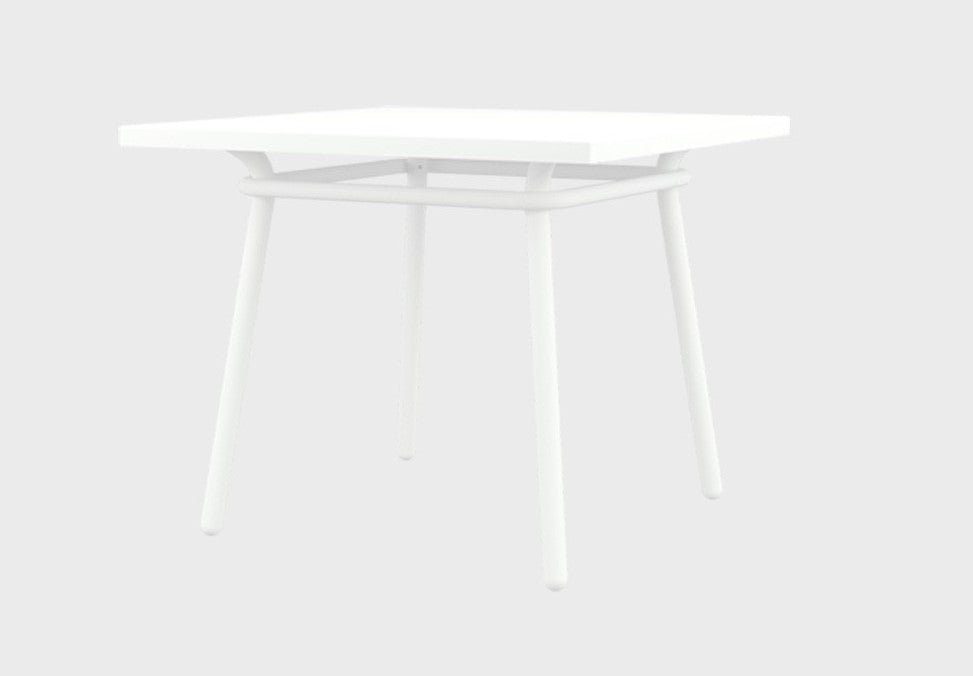 A600 DINING TABLE IN ALU WHITE – Yuni Furniture and Lifestyle